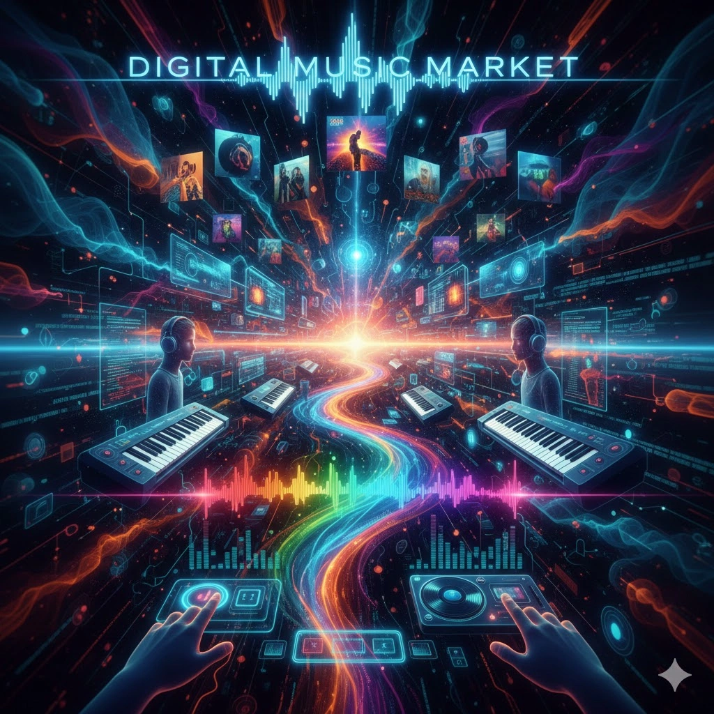 Digital Music Industry Demand Makes Room for New Growth Story