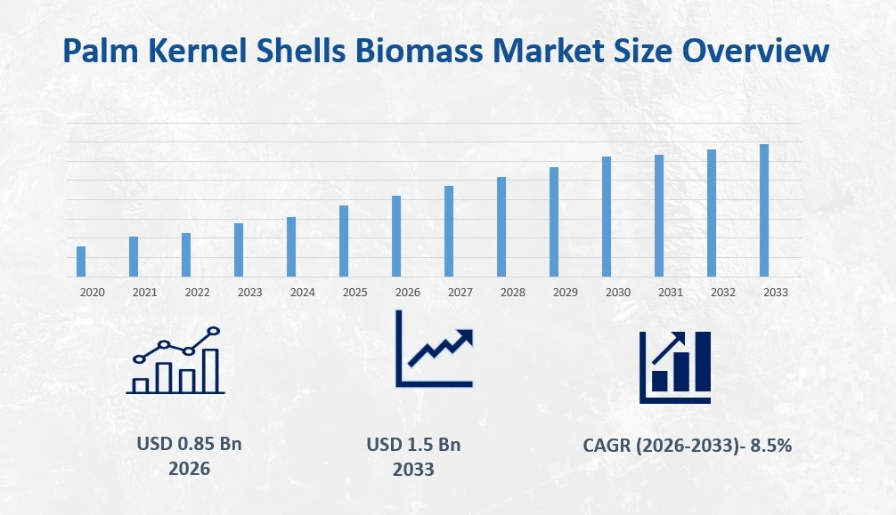 Palm Kernel Shells Biomass Market Size, Share & Forecast to 2033