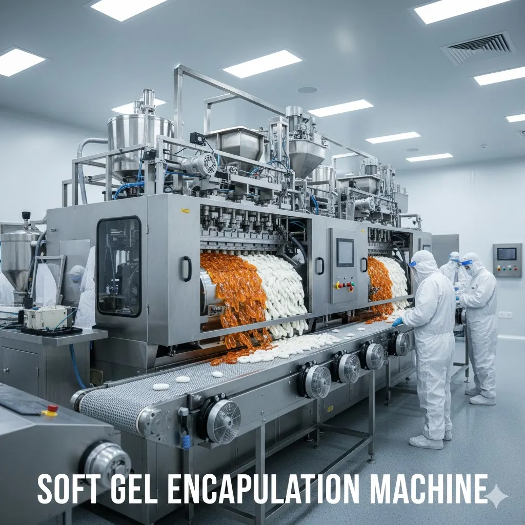 Soft Gel Encapsulation Machine Industry is Booming; Know Why?